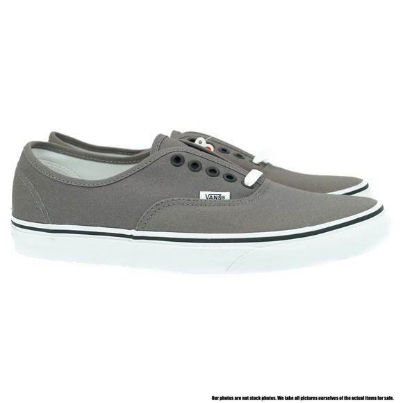 Vans | Shoes | Vn00jrapbq Vans Authentic Pewter Unisex Adult Low Top ...